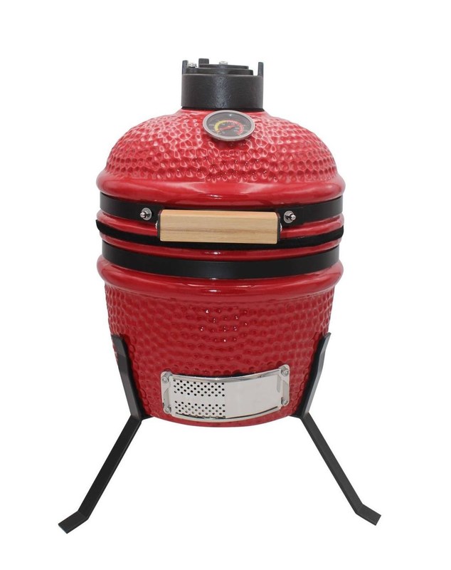 Outdoor Charcoal 13 Inch Kamado Grill Red Color 32cm